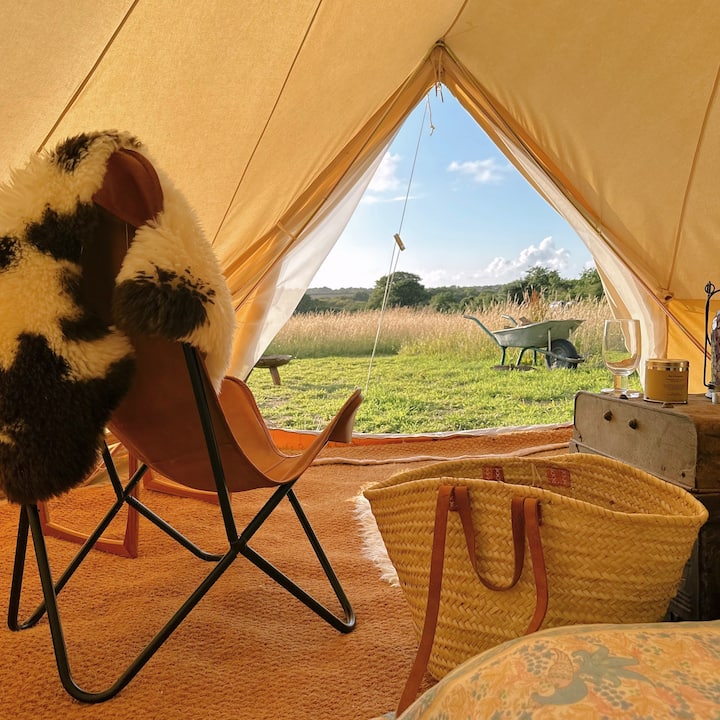 Sunset View - Clover Bell Tent And Sauna - Pool