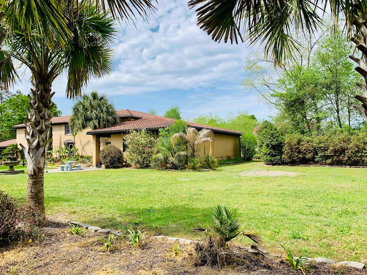 New! Exotic Farm-amazing Pool & Country Gardens - Leland, NC