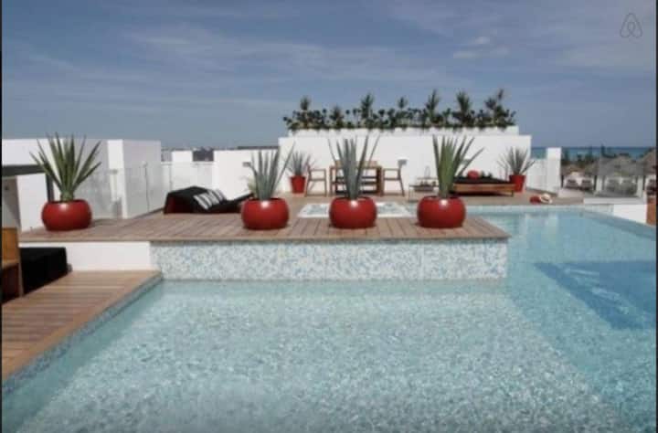 Departamento En Playa Del Carmen #9pax #3bdr - Playa del Carmen