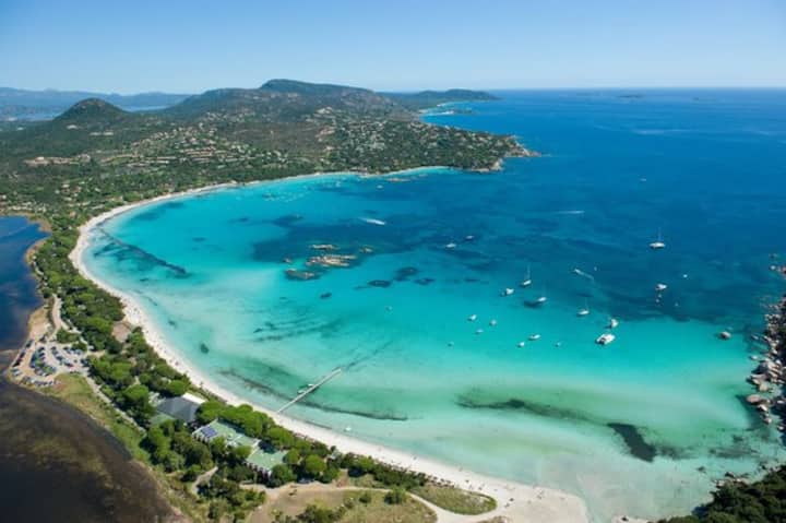 Mini Villa "Glycine" Dans La Baie De Santa Giulia - Plage de Palombaggia