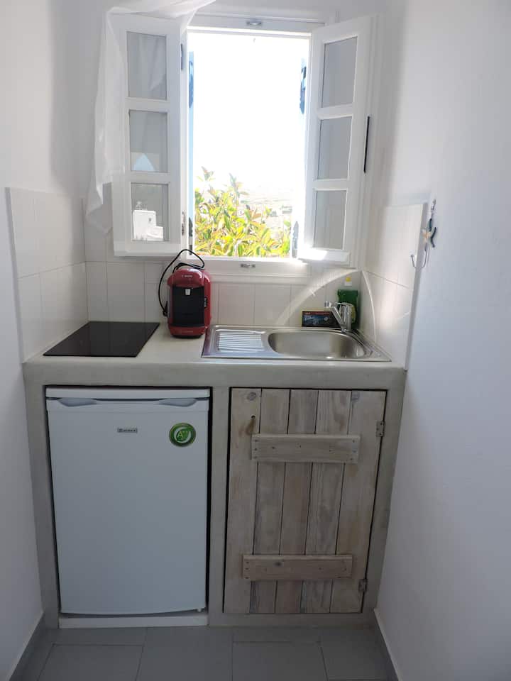 *Beachfront Bed Seaview Studio For2 - Antiparos