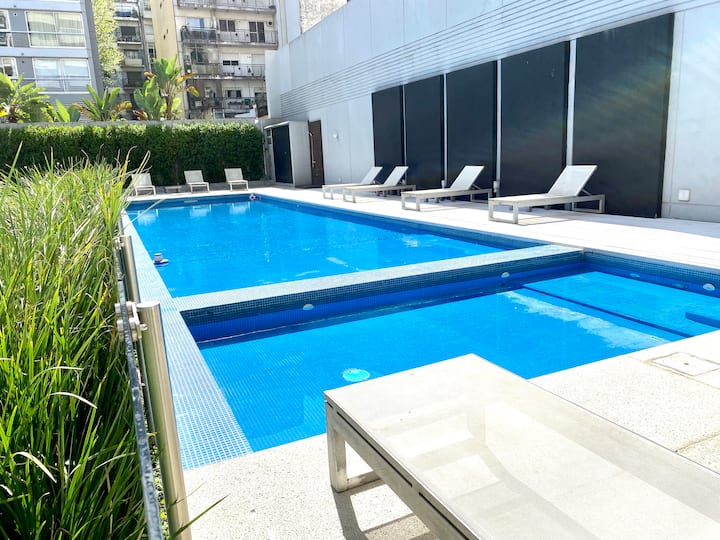 Two Bed In Palermo Soho, Pool, Gym, Sec 24 Hours - Buenos Aires