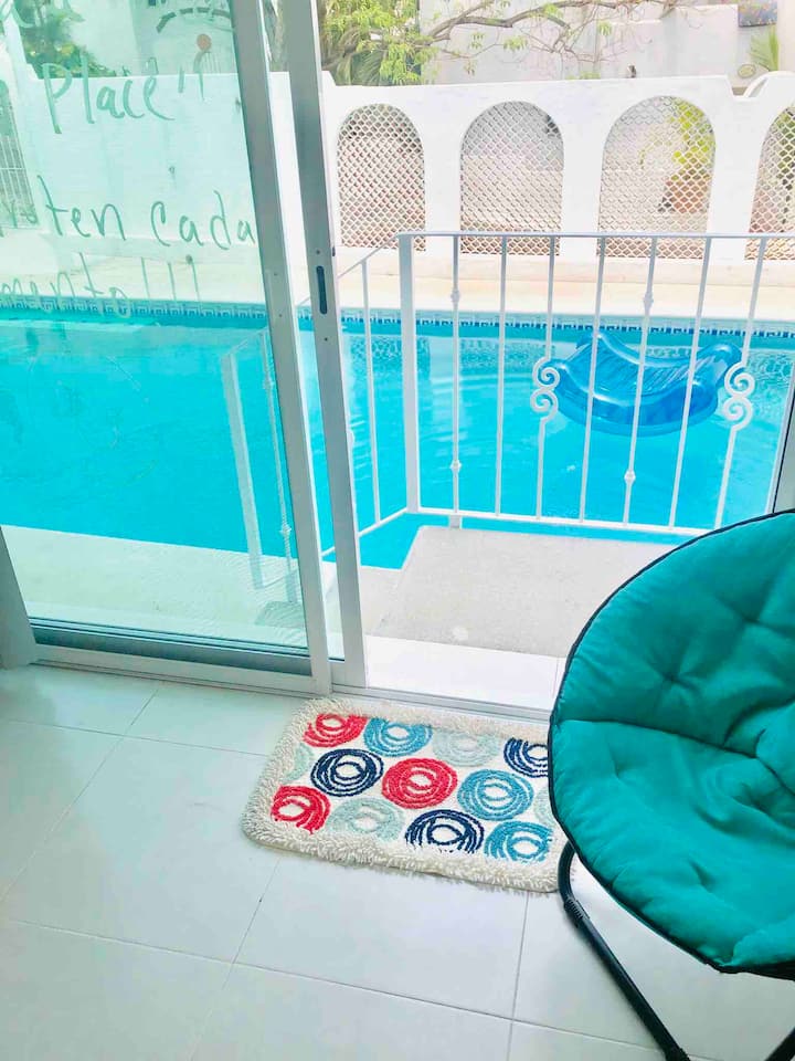 Miniloft En Playa, Alberca Al Pie, Romance & Relax - Manzanillo, Colima, Mexico