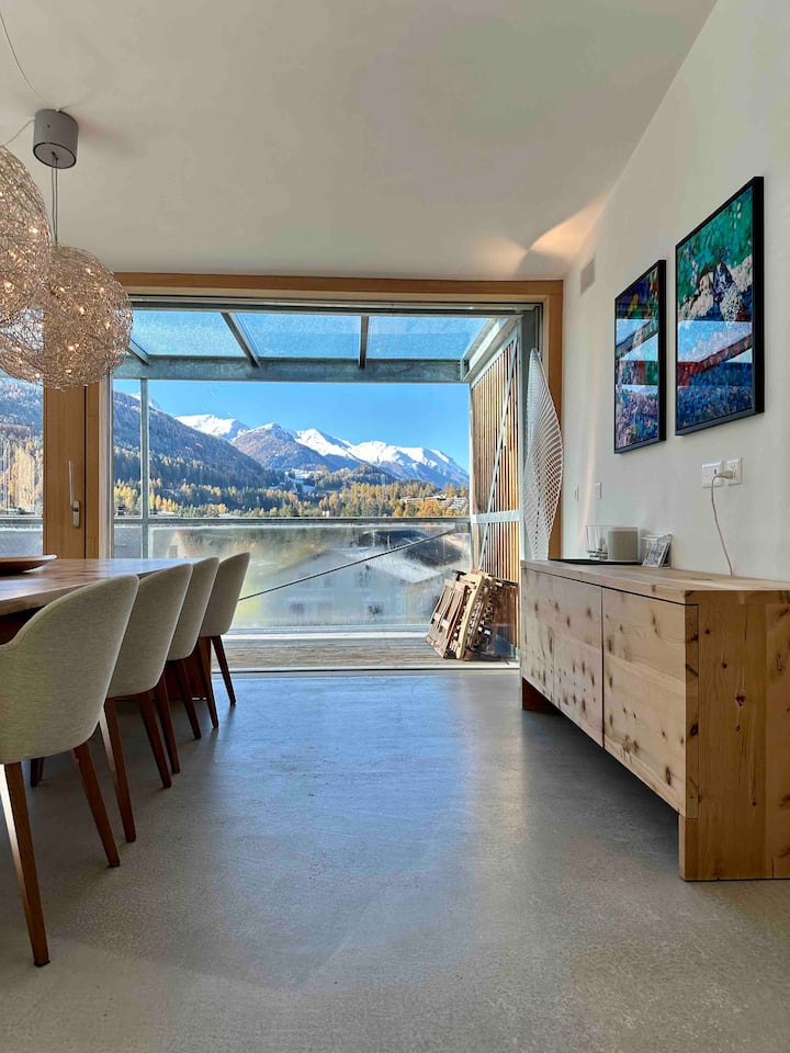 Traumferienhaus "Buna Saira" Mit Bergblick Am Bach - Scuol