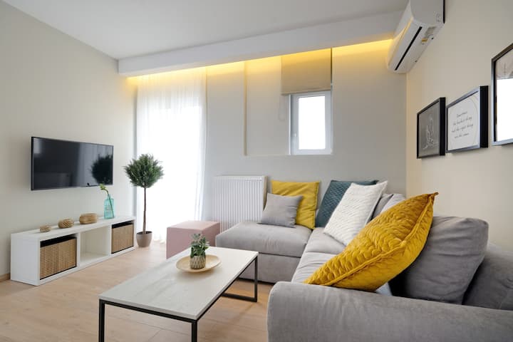 Unique Apartment W/ Balcony & Gym In Athens Center - Athen