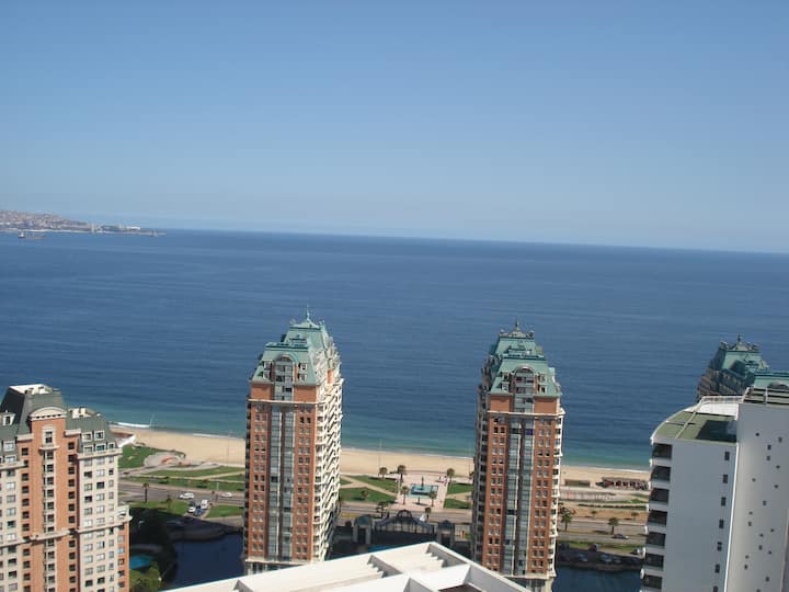 Viña Del Mar Con Espectacular Vista Al Mar - Vina del Mar