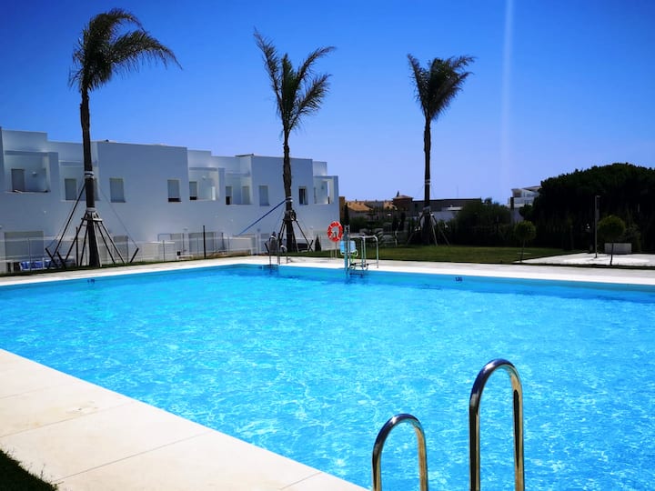 Casa Rosado:preciosa Casa Y 60 M De Jardín Privado - Conil de la Frontera