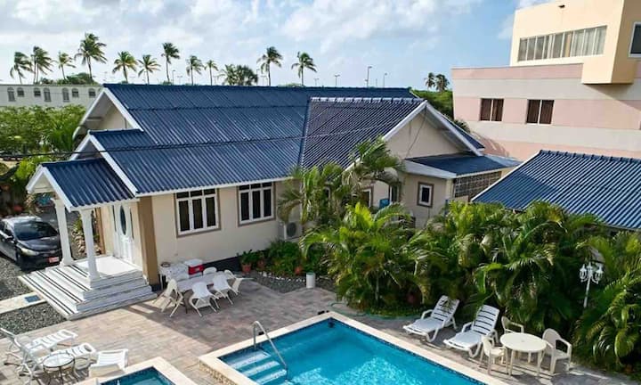 Across The Beach House - Aruba