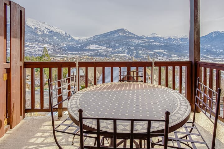 Les Fauvettes - Vue Imprenable Sur Montagne - Embrun