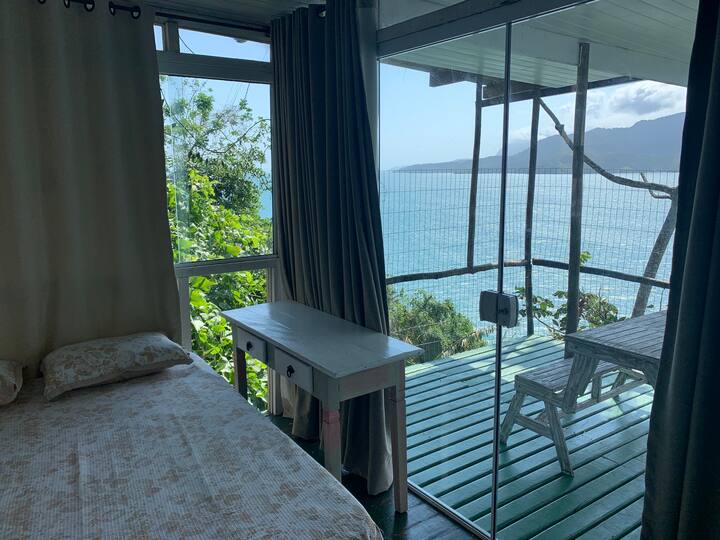 Casa Panorâmica Frente Ao Mar - Com Acesso à Praia - Ilhabela