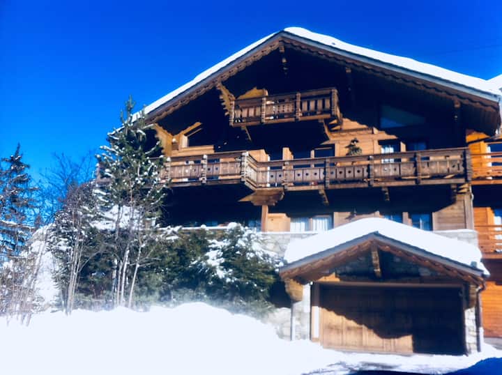 Chalet De 14 Personnes Sur Les Hauteurs De Meribel - Courchevel