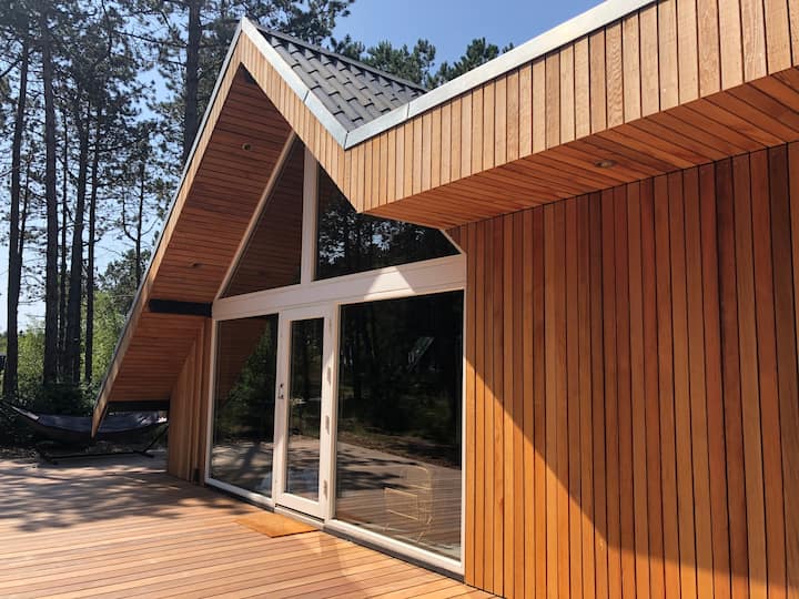 Charmerende A-hus I 1. Række - Ebeltoft