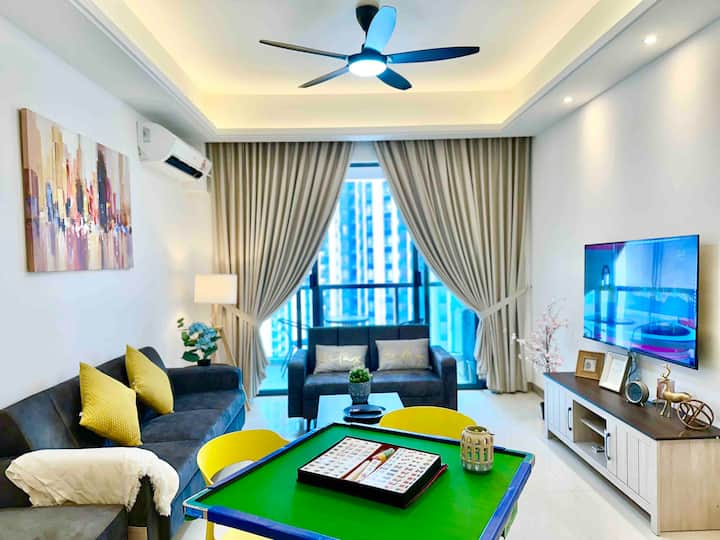 R&f Inner Circle View:spacious 2br@8-12pax - Johor Bahru