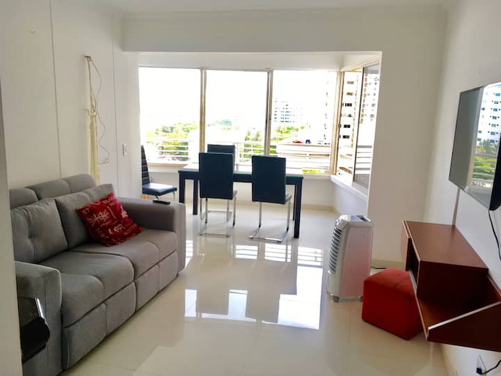 Single Bed, First Line Beach, Great Pool View - Cartagena, Colombia