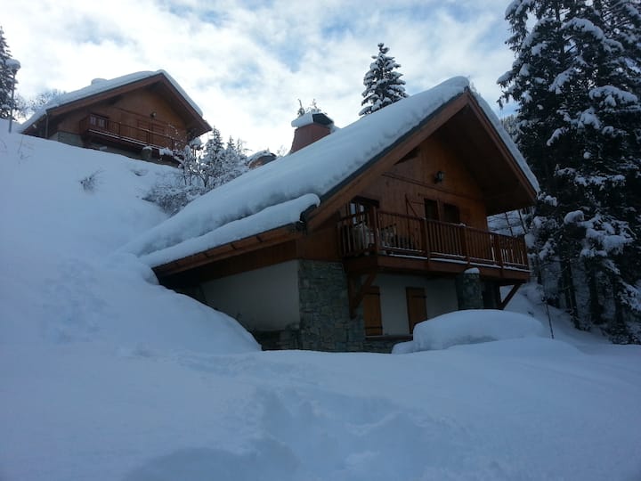 Mooi Chalet Alpe D'huez Oz Skien Fietsen Wandelen - Oz