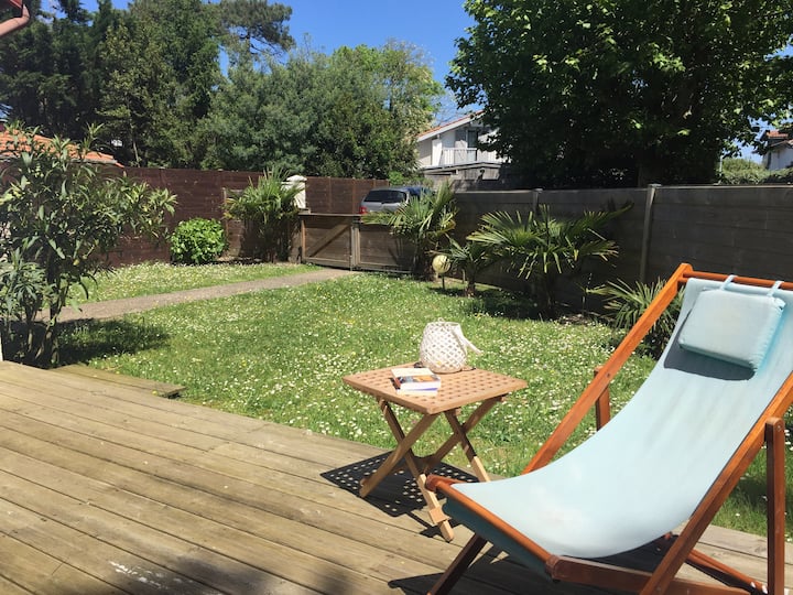 Rez-de-jardin, Chiberta, Plages Commerces à Pied. - Anglet