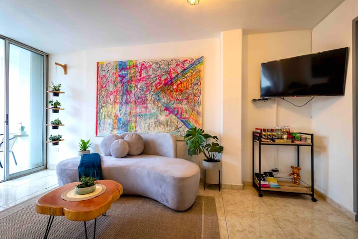 Modern Cozy Laureles Apartment Close To La Setenta - Medellín
