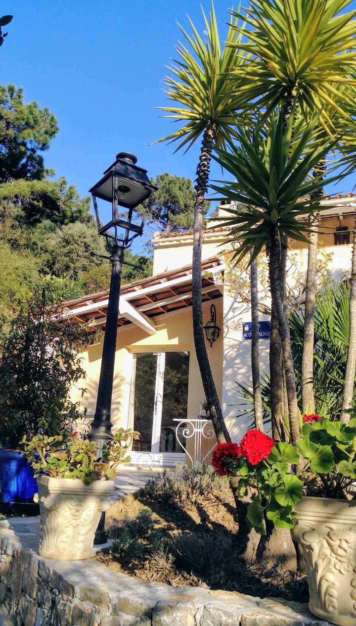 Studio/bas De Villa/clim/parking/mer 800m/2 Vélos - Rayol-Canadel-sur-Mer