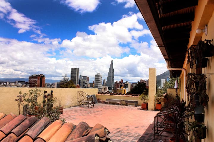 Maravilloso Duplex: Terraza, Atardecer Y Vista 360 - Bogotá