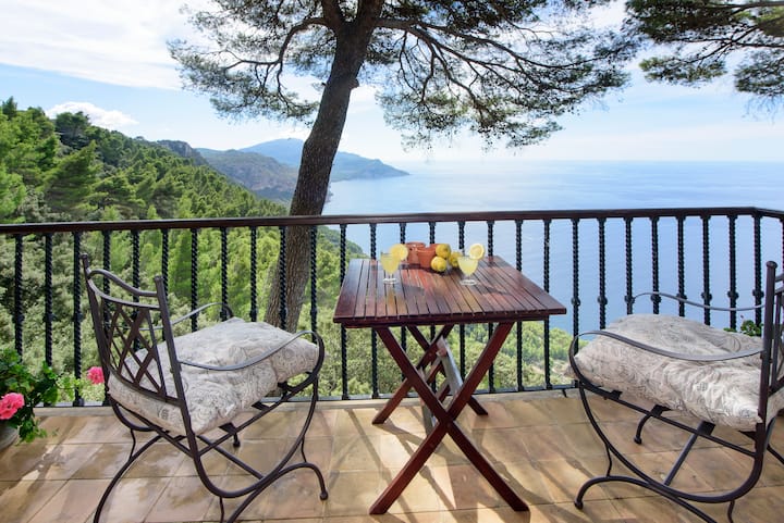Deià: Casita Para 4 Personas Con Vistas Al Mar - Bañalbufar