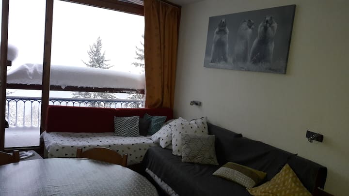 Studio Avec Vue, Ski Aux Pieds, Arc 1800 - Arc 2000