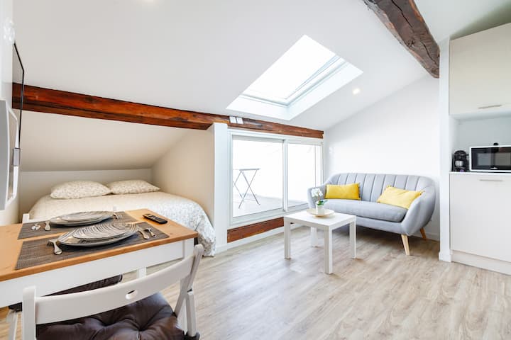 Studio Climatisé Au Pied Du Métro - Toulouse