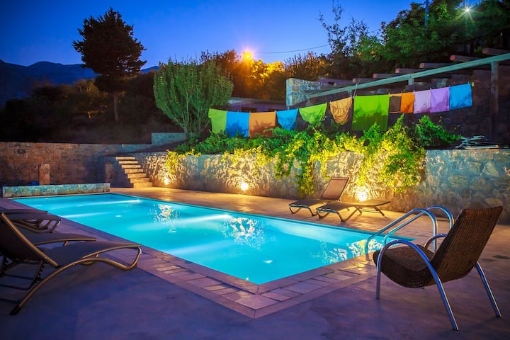 Elitsa Villa Pezoulia Selakano Crete - クレタ島