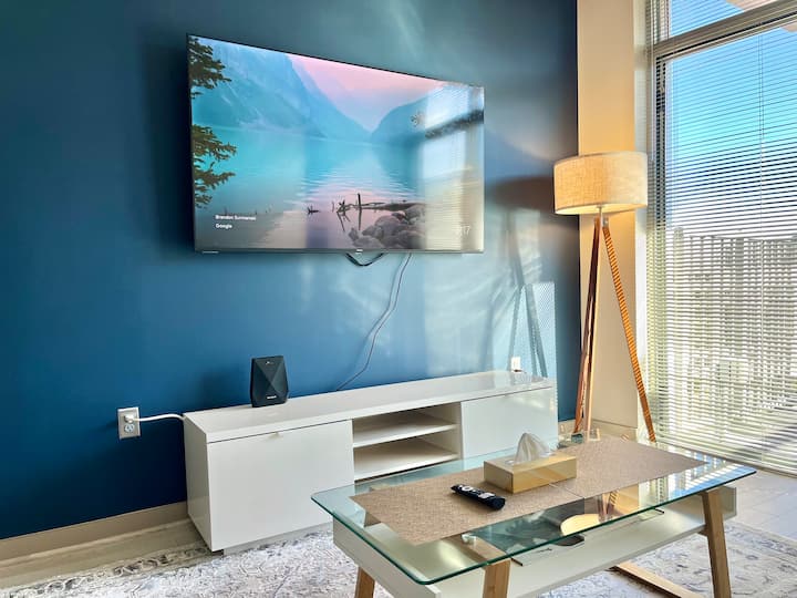 Wow Oasis: Luxe King Bed·view·gym·near Dc/metro - Arlington, VA