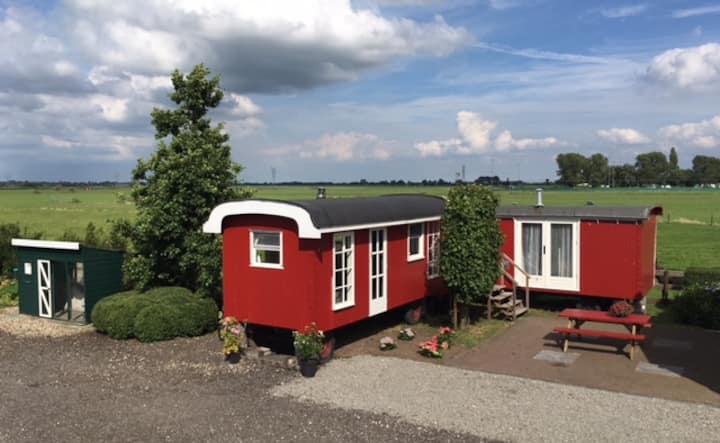 Bed & Breakfast Zunderdorp - Gypsy Wagon Xl - Amsterdam