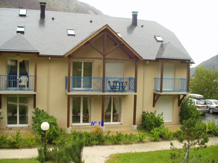 Appartement Rdc 50 M² 3 Clés 3*** 2 Ch. Park Privé - Cauterets
