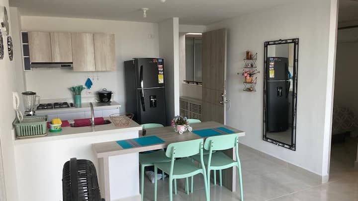 Apto En Condominio - Bbq Y A/c - Ricaurte
