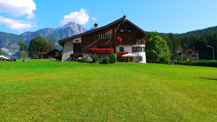 Camera 4 Letti +Ang Cucina/bagno All'interno Villa - Pieve di Cadore