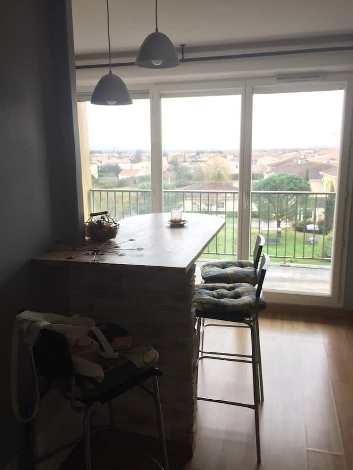Nice Flat 10km South Of Toulouse - Cugnaux
