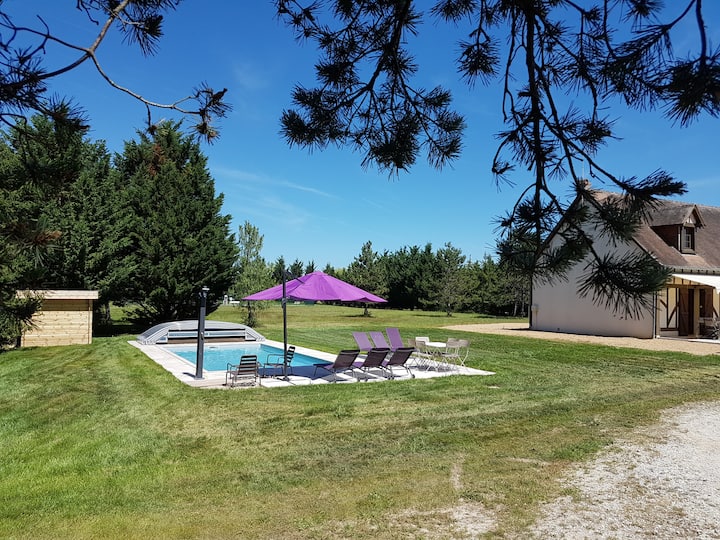 Lodge De La Sapinière, Piscine, Pêche, Tennis - Cheverny