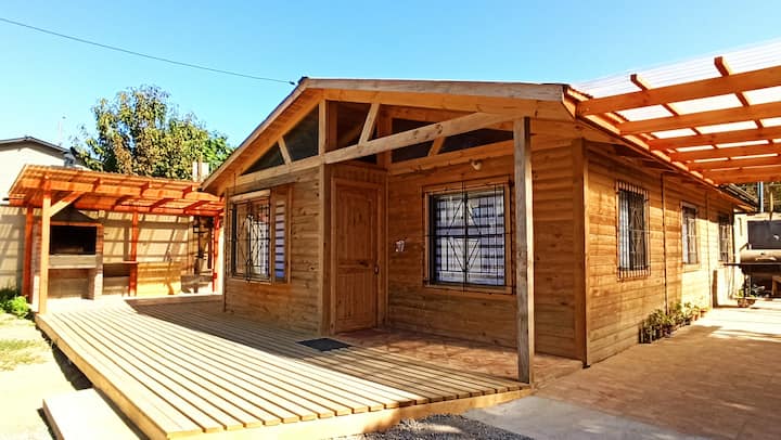 Cabaña Algarrobo Norte A Pasos De Playa 6pers/2bñs - Algarrobo