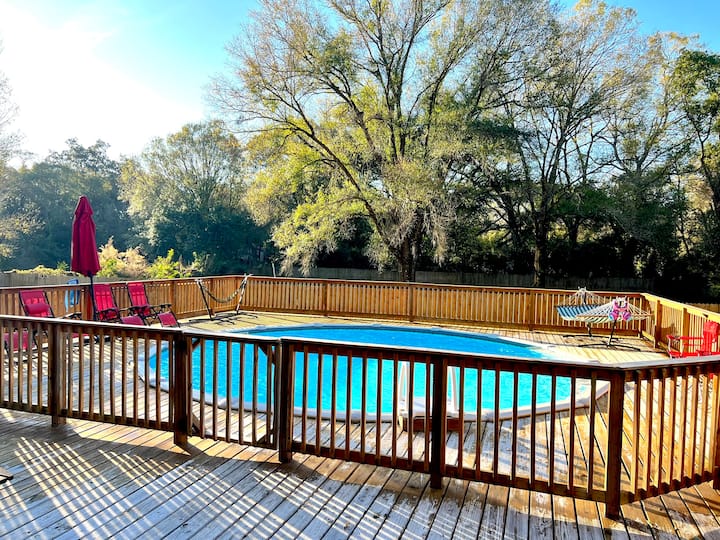Unique Cabin In The City*large Pool,gameroom - Tampa, FL