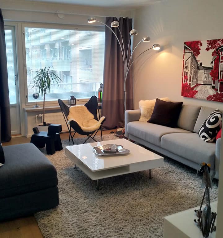 Modern Apartment In The Design District, Helsinki - Helsinki