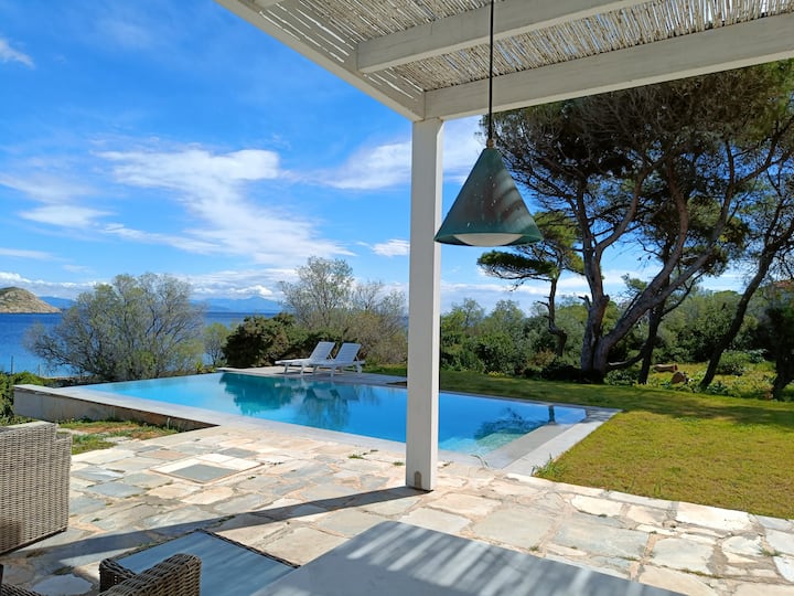 Villa D’été Port Rafti - 米洛斯島