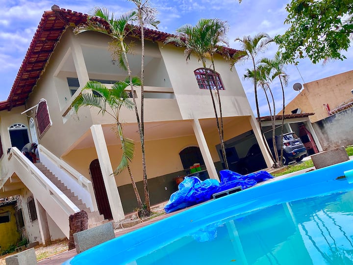 Casa De Veraneio Com Piscina. - Serra