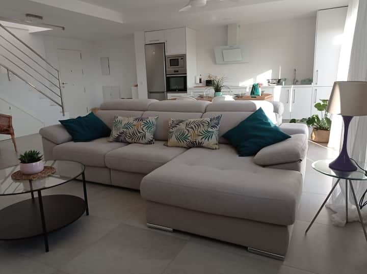 ÁTico,preciosas Vistas,  Zona Tranquila, Familiar - El Palmar de Vejer