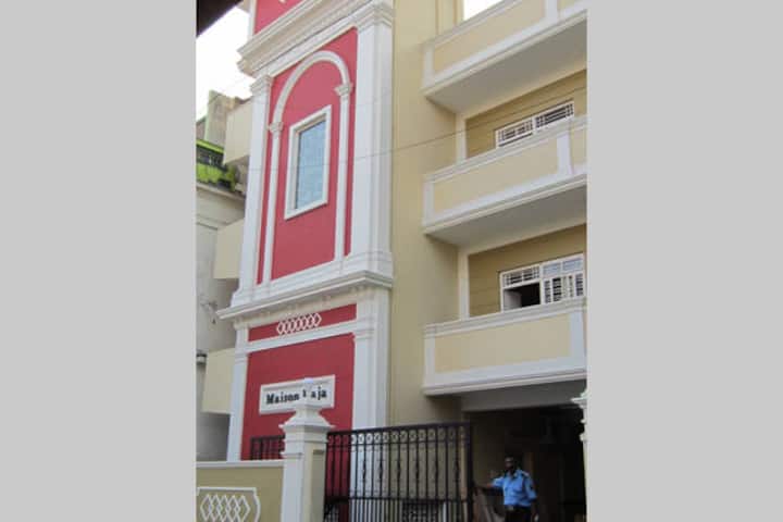 Maison Raja, Double Bedroom Service Apartments - Pondichéry