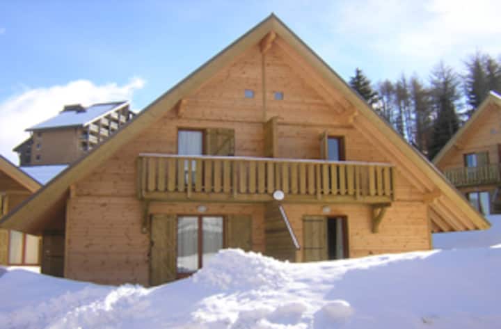 Demi Chalet 5 Places Piscine Sauna - Le Dévoluy