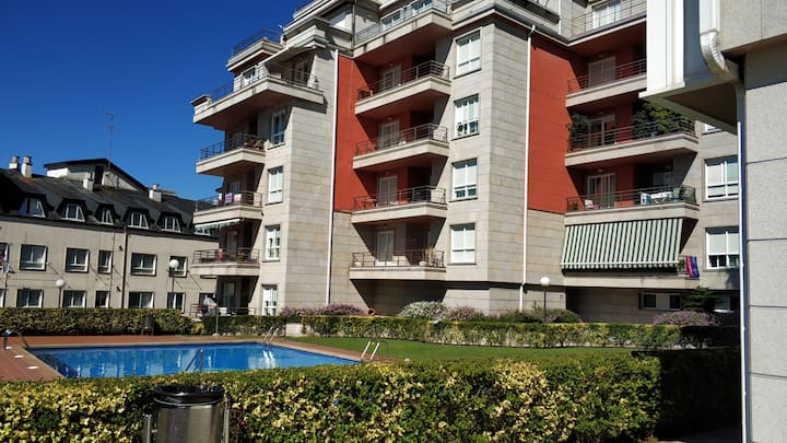 Apartamento Acogedor Con Piscina En Sanxenxo - Sanxenxo