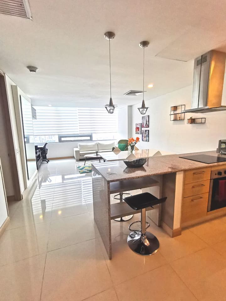 Apartamento Bluegardens Hilton Barranquilla - Barranquilla