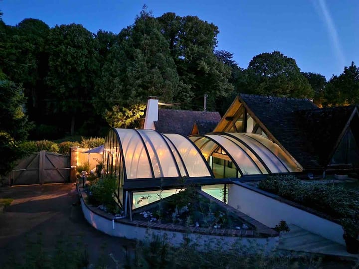 Maison Atypique Avec Piscine! - ibis Chartres Ouest Luce