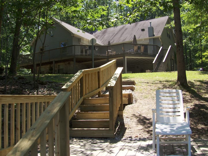 7 Bedroom Lake House With Miles Of Wooded Trails - Lieber State Recreation Area, Cloverdale