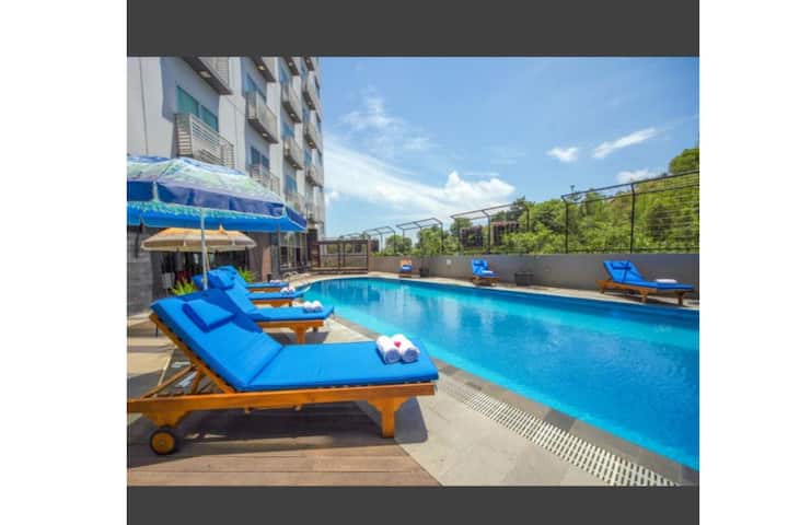 2 Bedroom King Queen+single Bed - Lubuk Baja