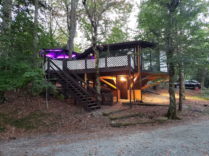 Rare Cabinchalet/tree House/a+location&view@5177ft - Beech Mountain, NC