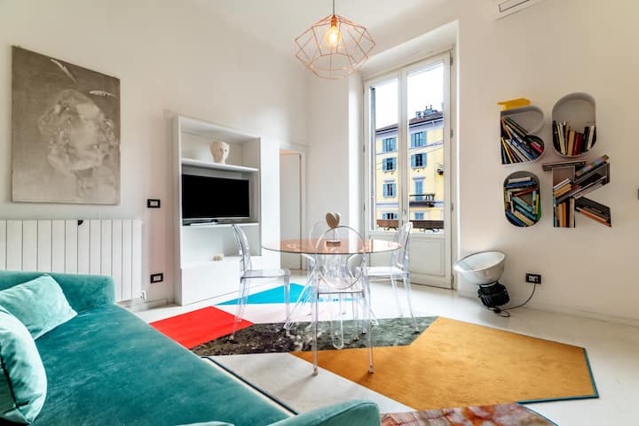 Awesome Apt On Naviglio, 3br 2bt - Milan