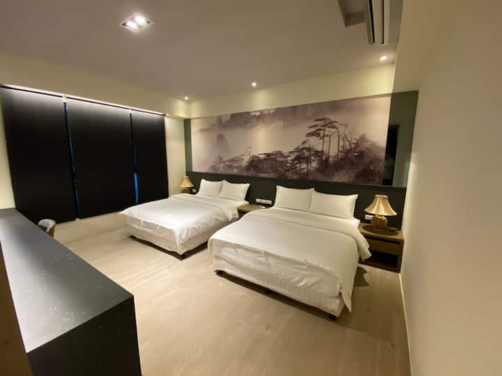 金莎民宿 :: Classic Family Room 典雅四人房 - Taitung County